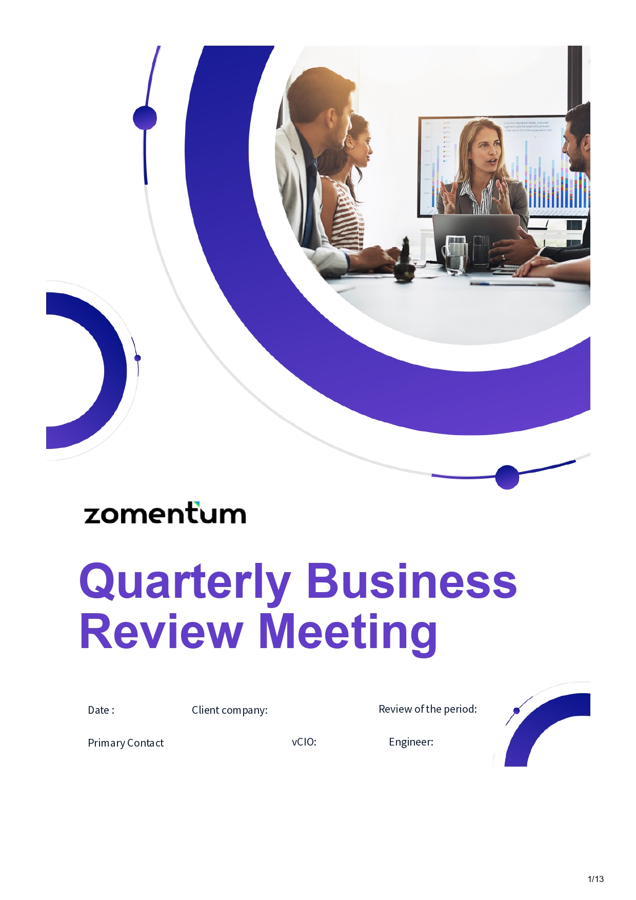 QBR Template (Free Sample) | Quarterly Business Review